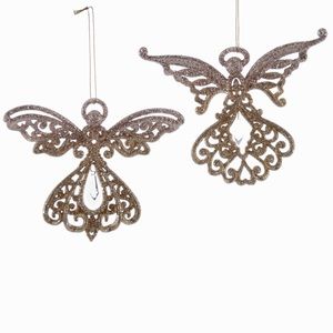 katherine’s collection | Holiday | Gold Glitter Angel Christmas ...